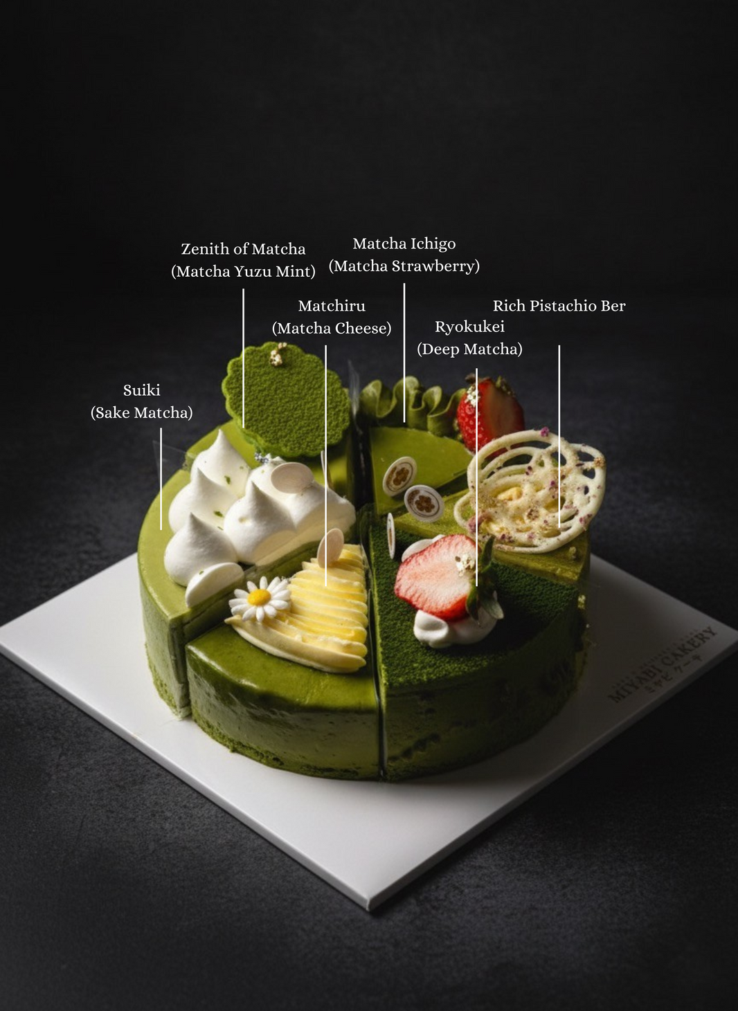 Mini Cake Tasting Set & Gift Box Delivery KL – Miyabi Cakery - Valrhona ...